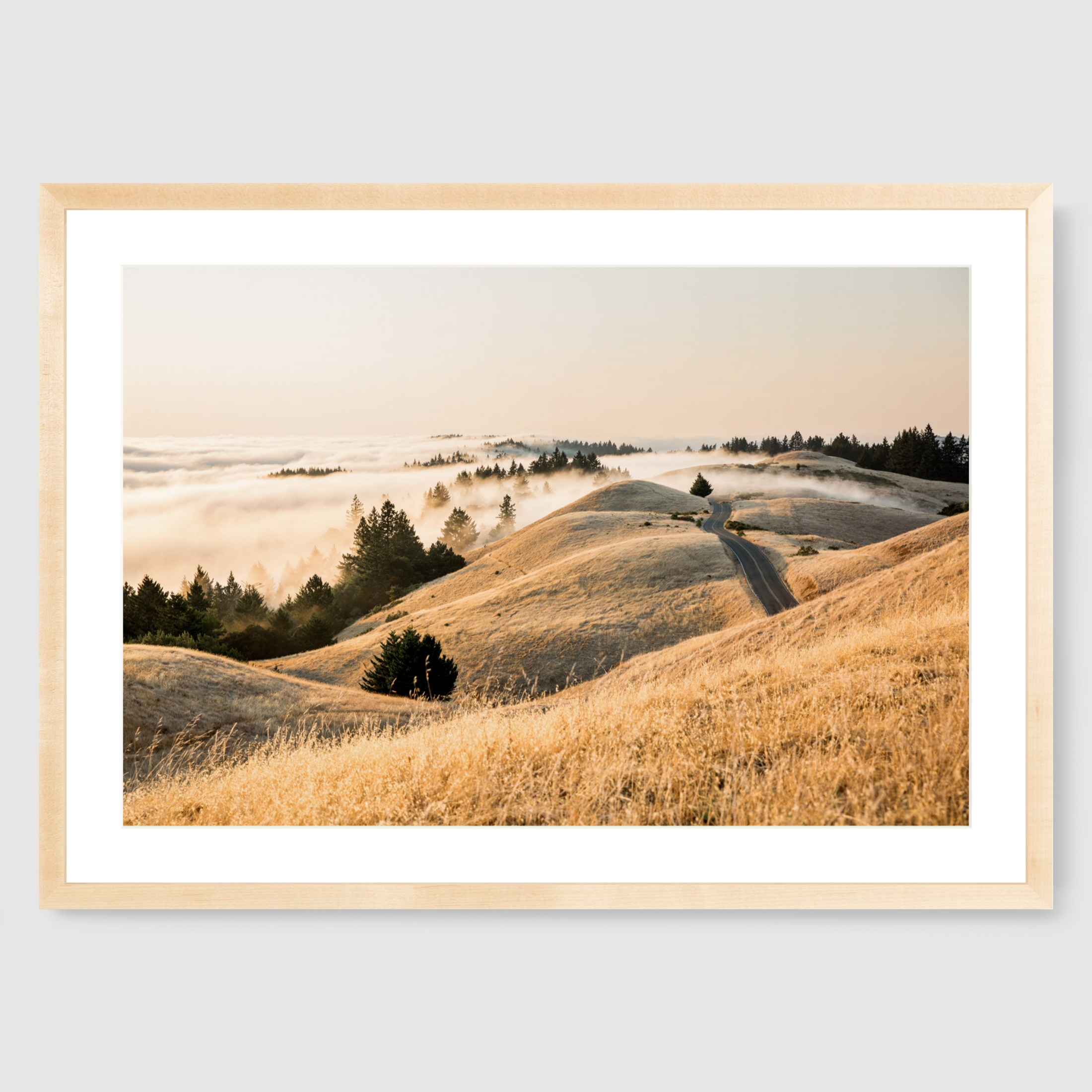 Mt. Tam Low Fog – Colette Peri Print Shop